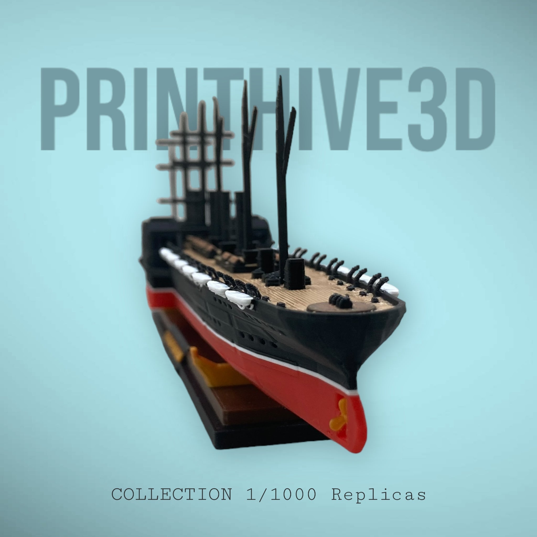 12" SS Great Eastern Replica – PrintHive3d