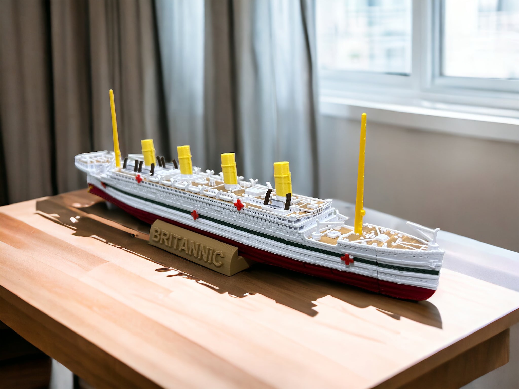 HMHS Britannic Submersible Model, Educational Model, FLOATS & SINKS Hi ...
