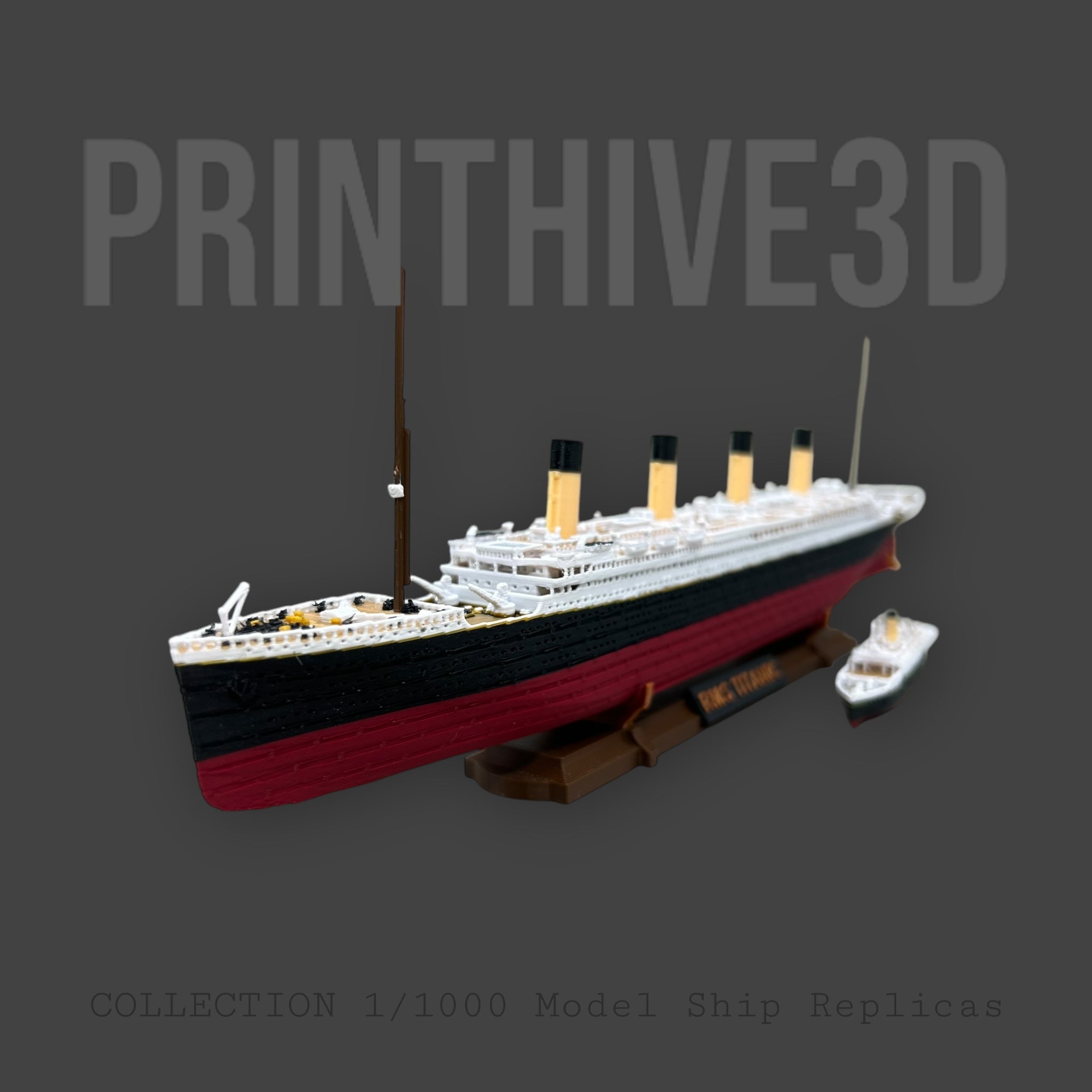 12" RMS Titanic and Carpathia Replica Bundle – PrintHive3d