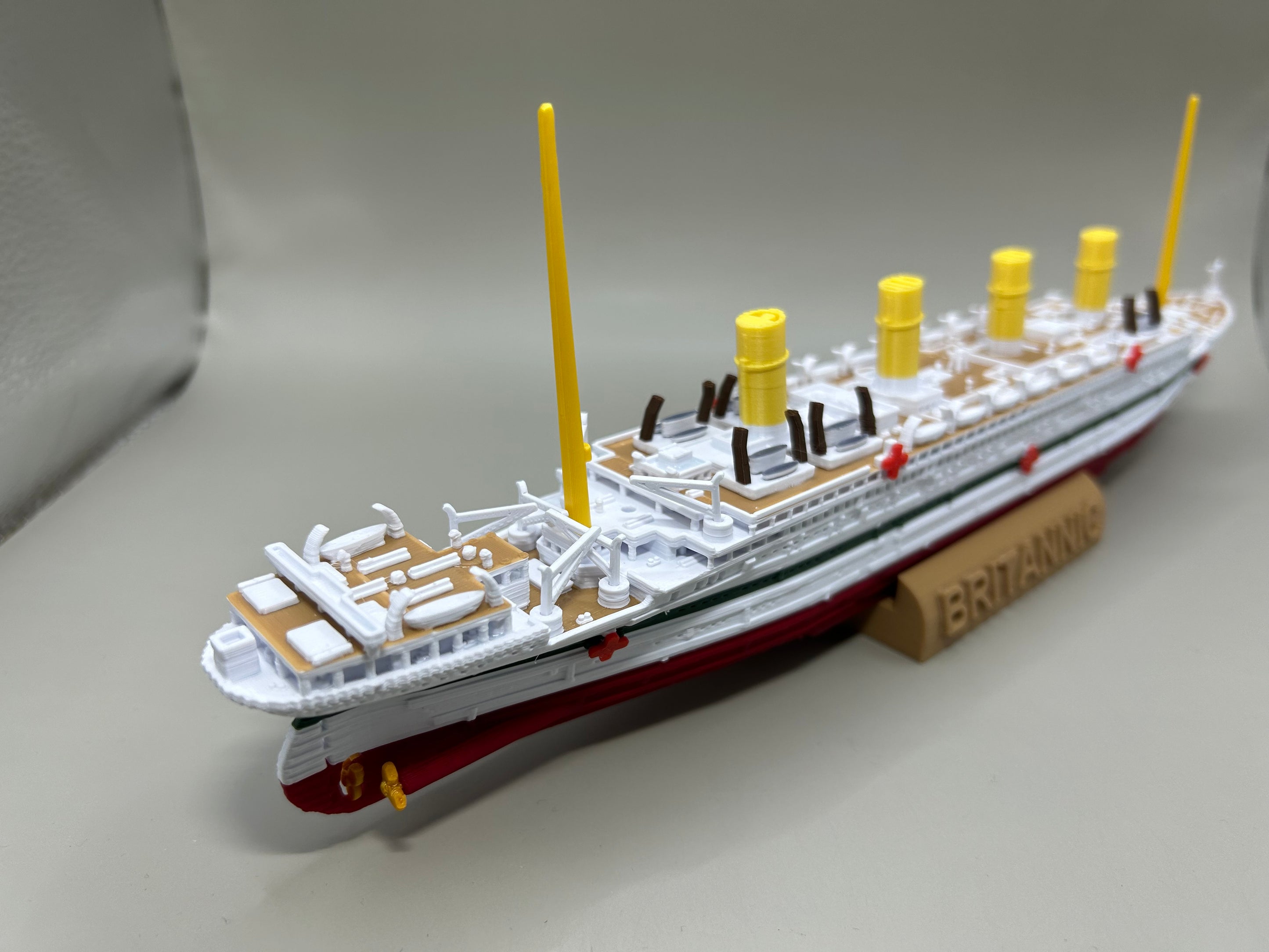 HMHS Britannic Submersible Model, Educational Model, FLOATS & SINKS Hi ...