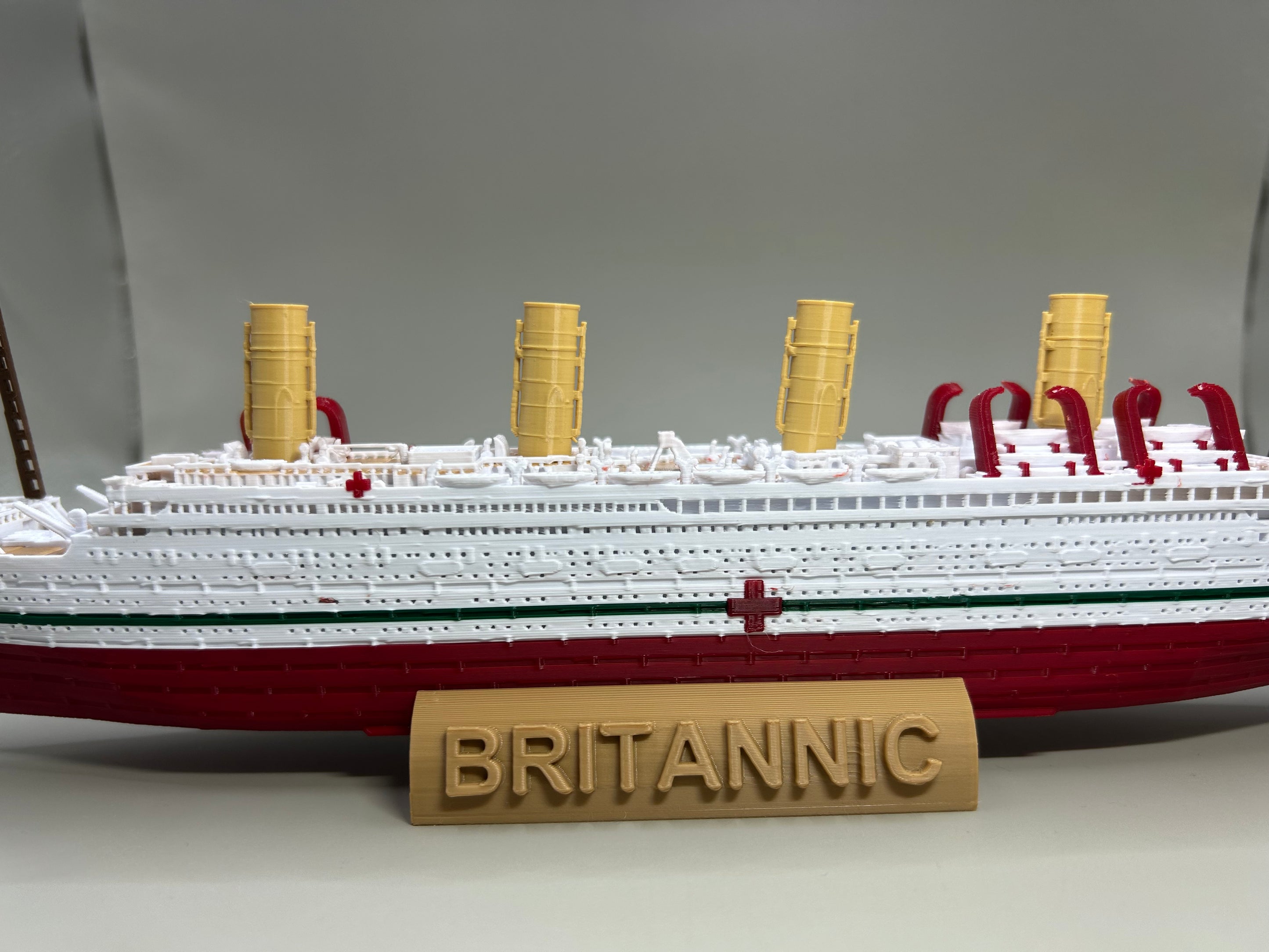 HMHS Britannic Submersible Model, Educational Model, FLOATS & SINKS Hi ...