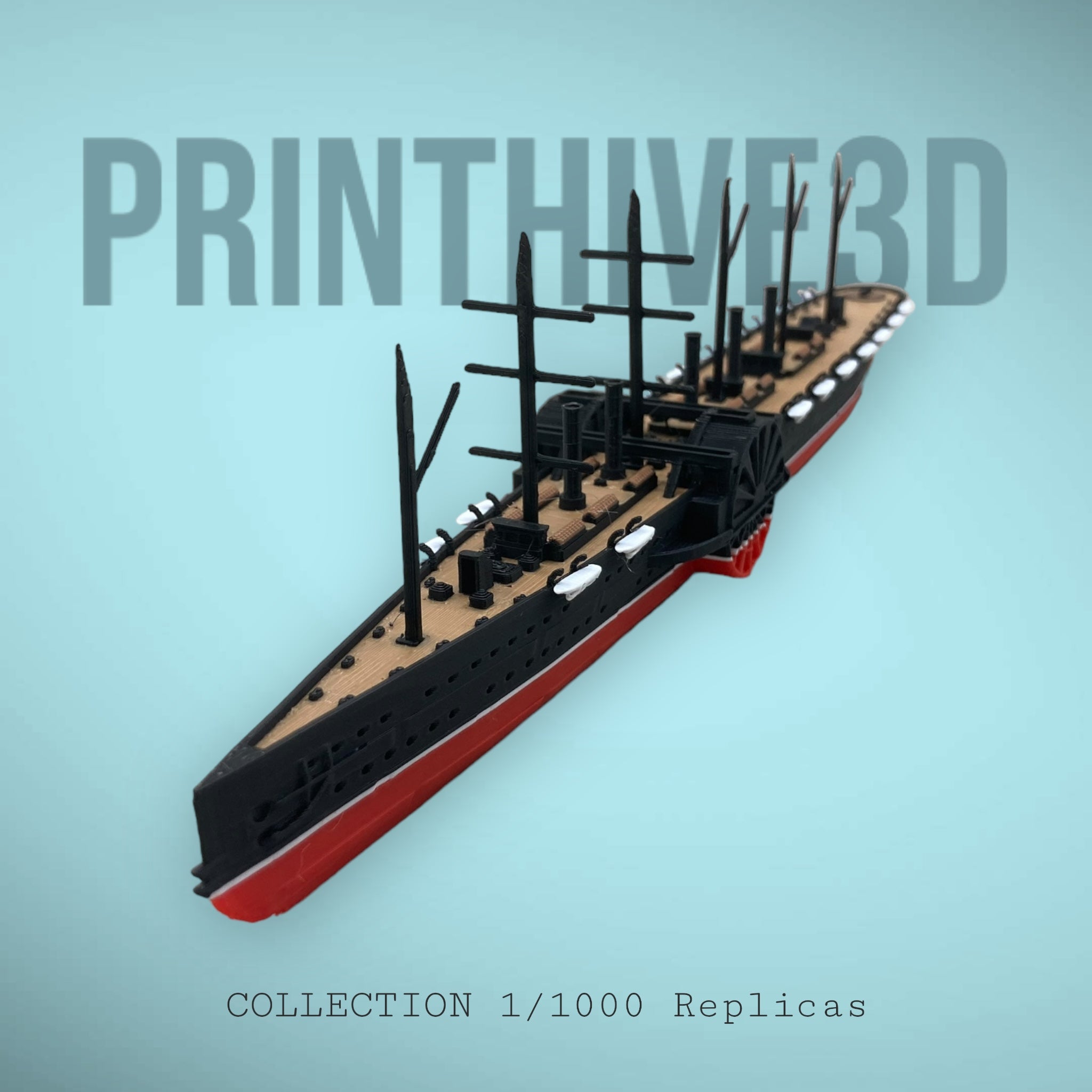 12" SS Great Eastern Replica – PrintHive3d