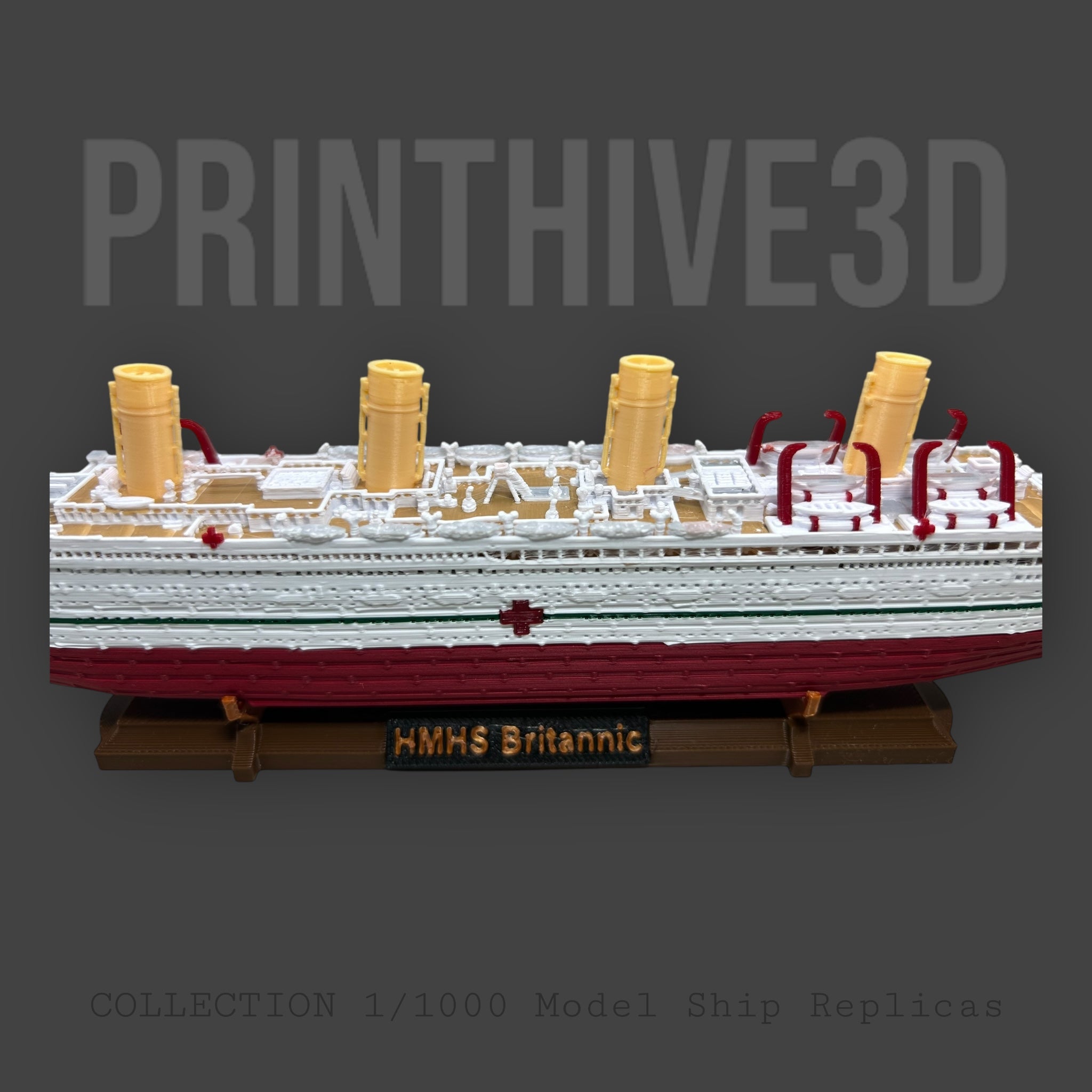 12” HMHS Britannic Replica – PrintHive3d