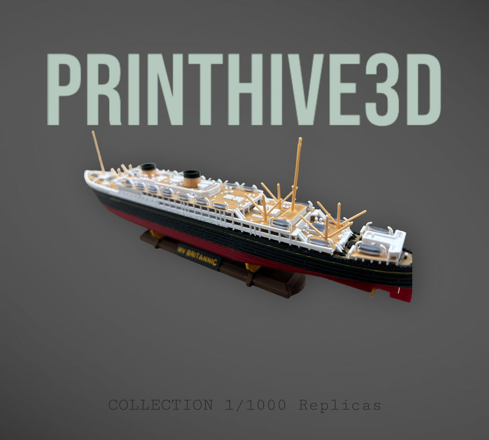 12” MV Britannic Replica – PrintHive3d
