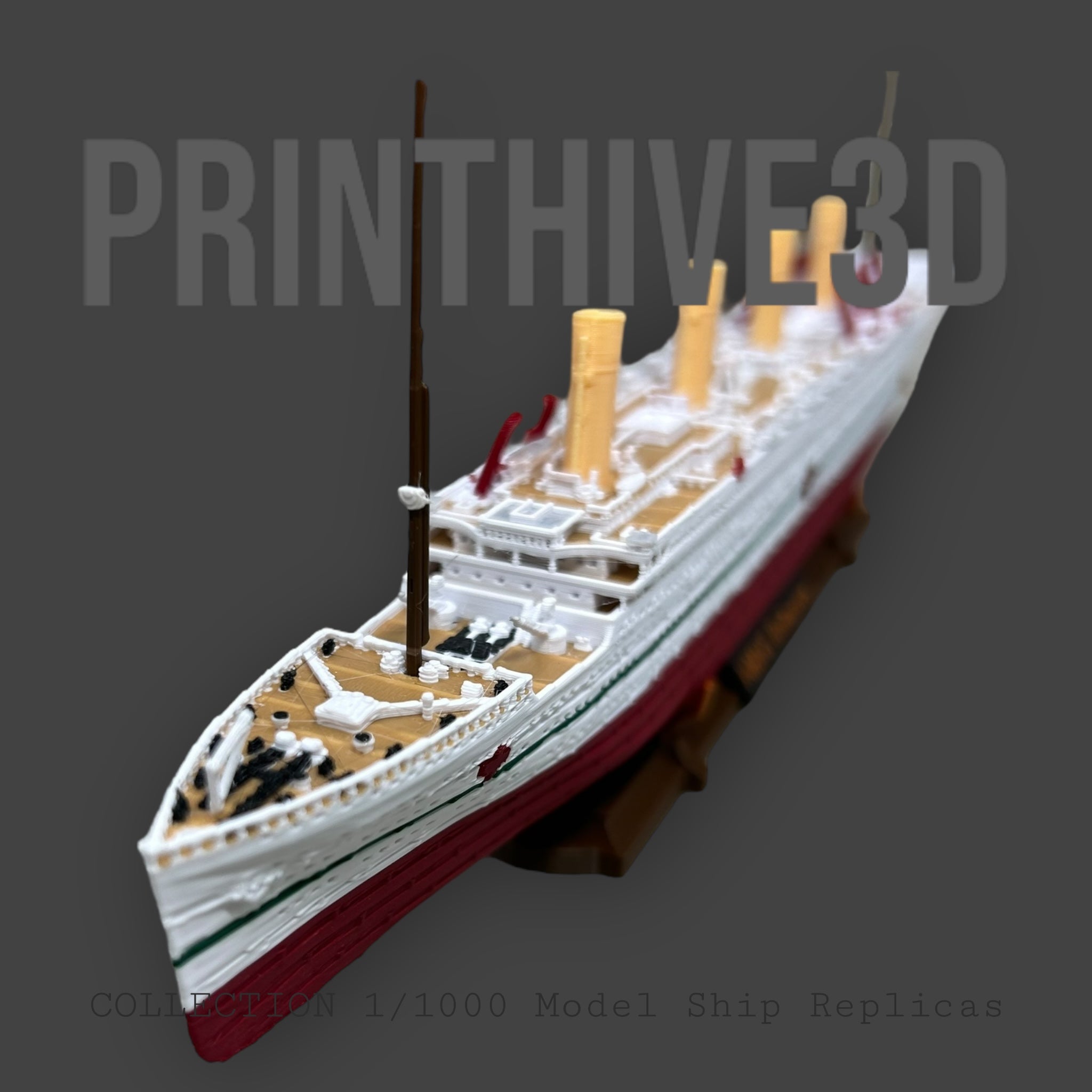 12” HMHS Britannic Replica – PrintHive3d