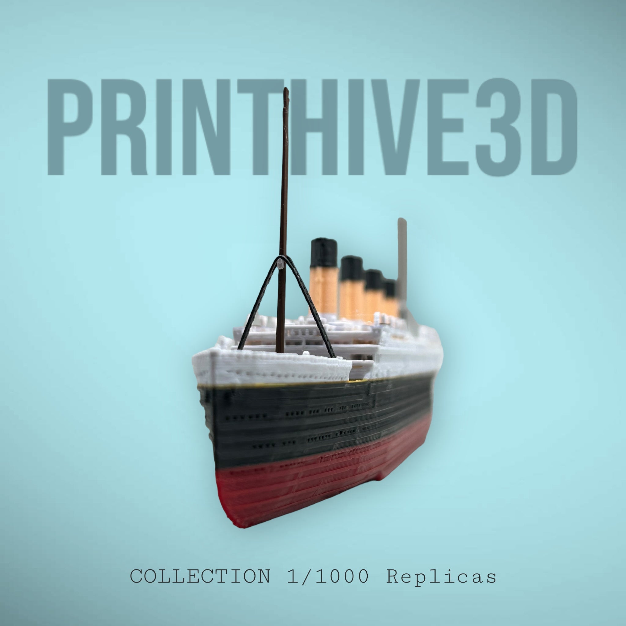 12" RMS Titanic and Carpathia Replica Bundle – PrintHive3d