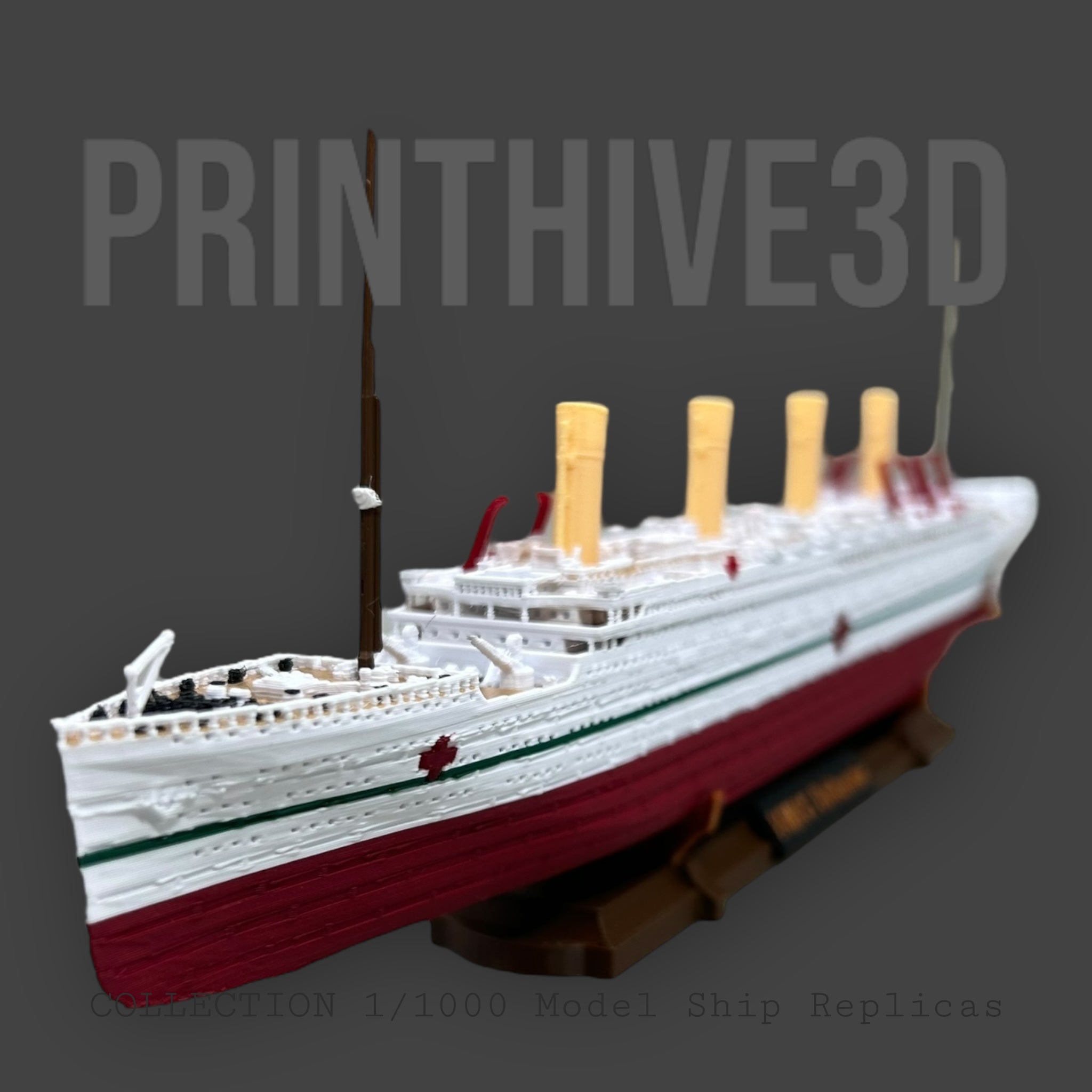 12” HMHS Britannic Replica – PrintHive3d