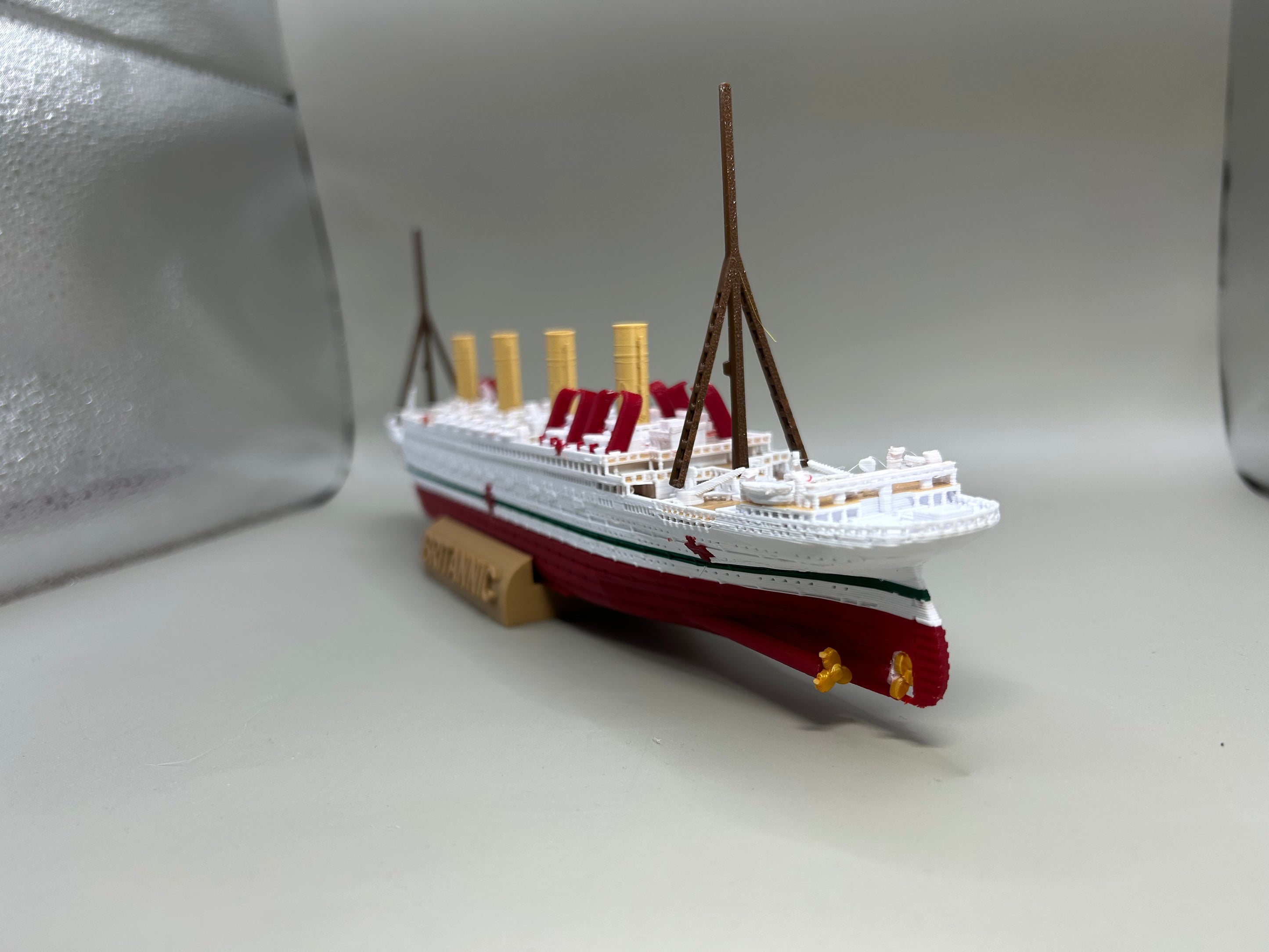 HMHS Britannic Submersible Model, Educational Model, FLOATS & SINKS Hi ...