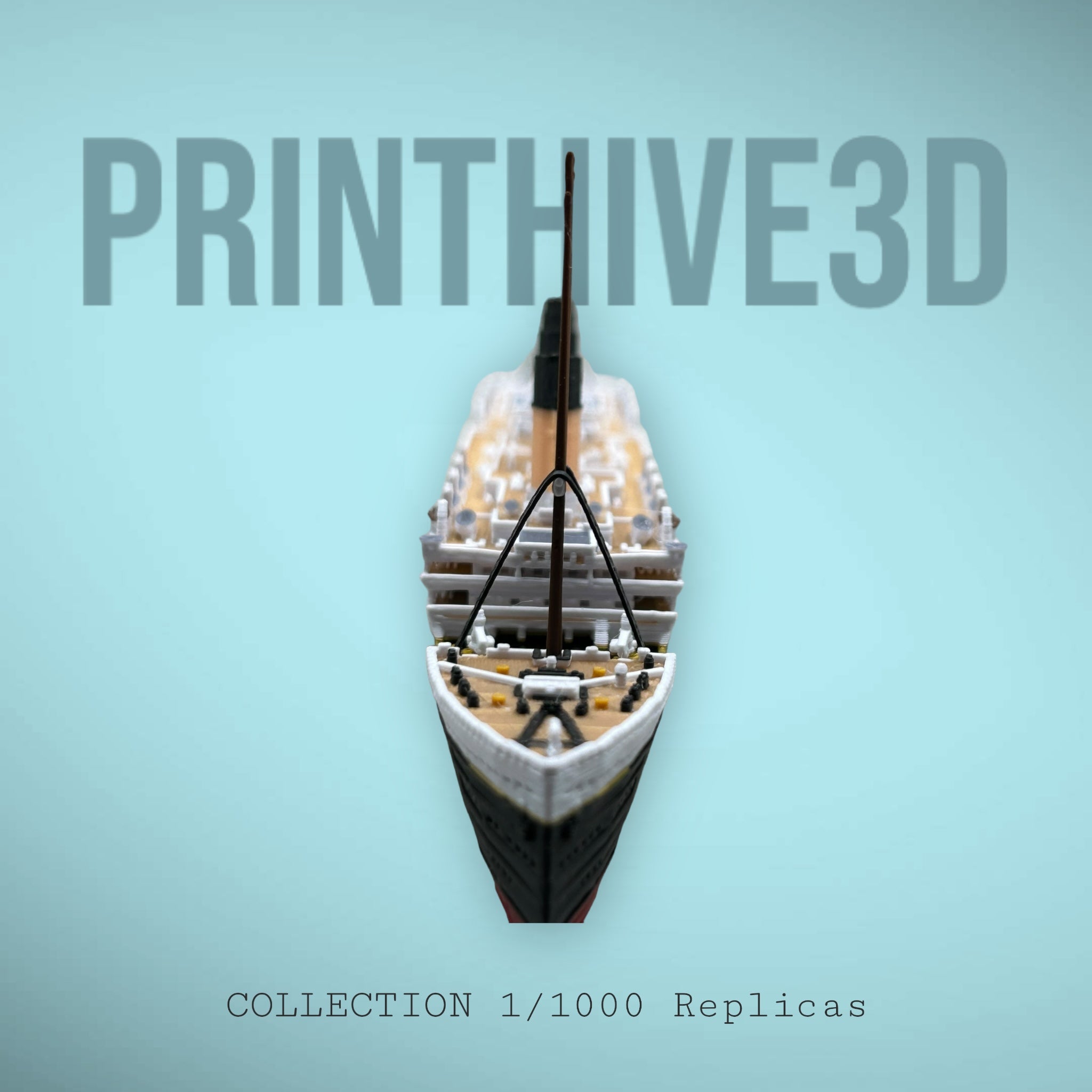 12" RMS Olympic Replica – PrintHive3d