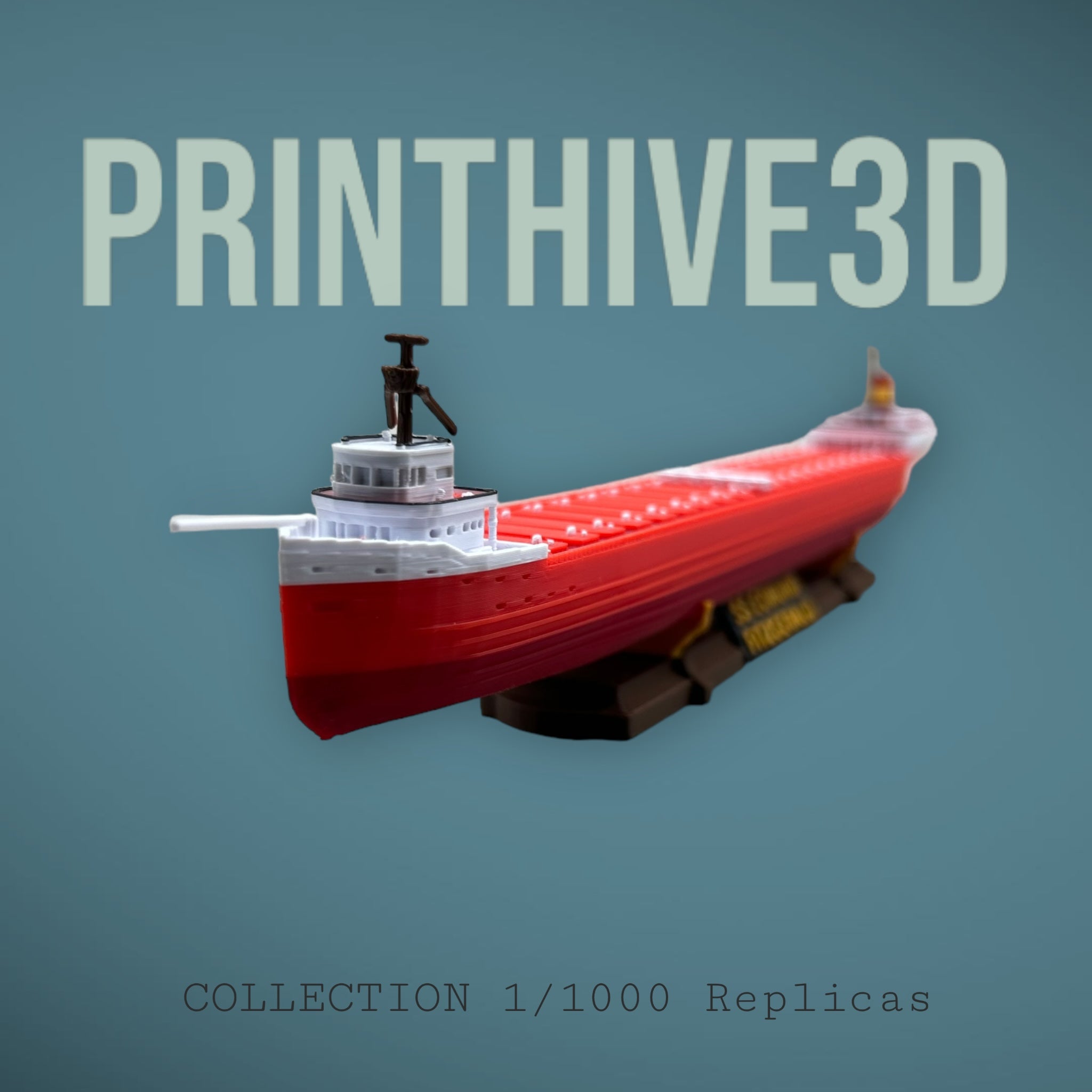 Great Lakes Legends Model Ship Bundle - Edmund Fitzgerald, William Cla ...