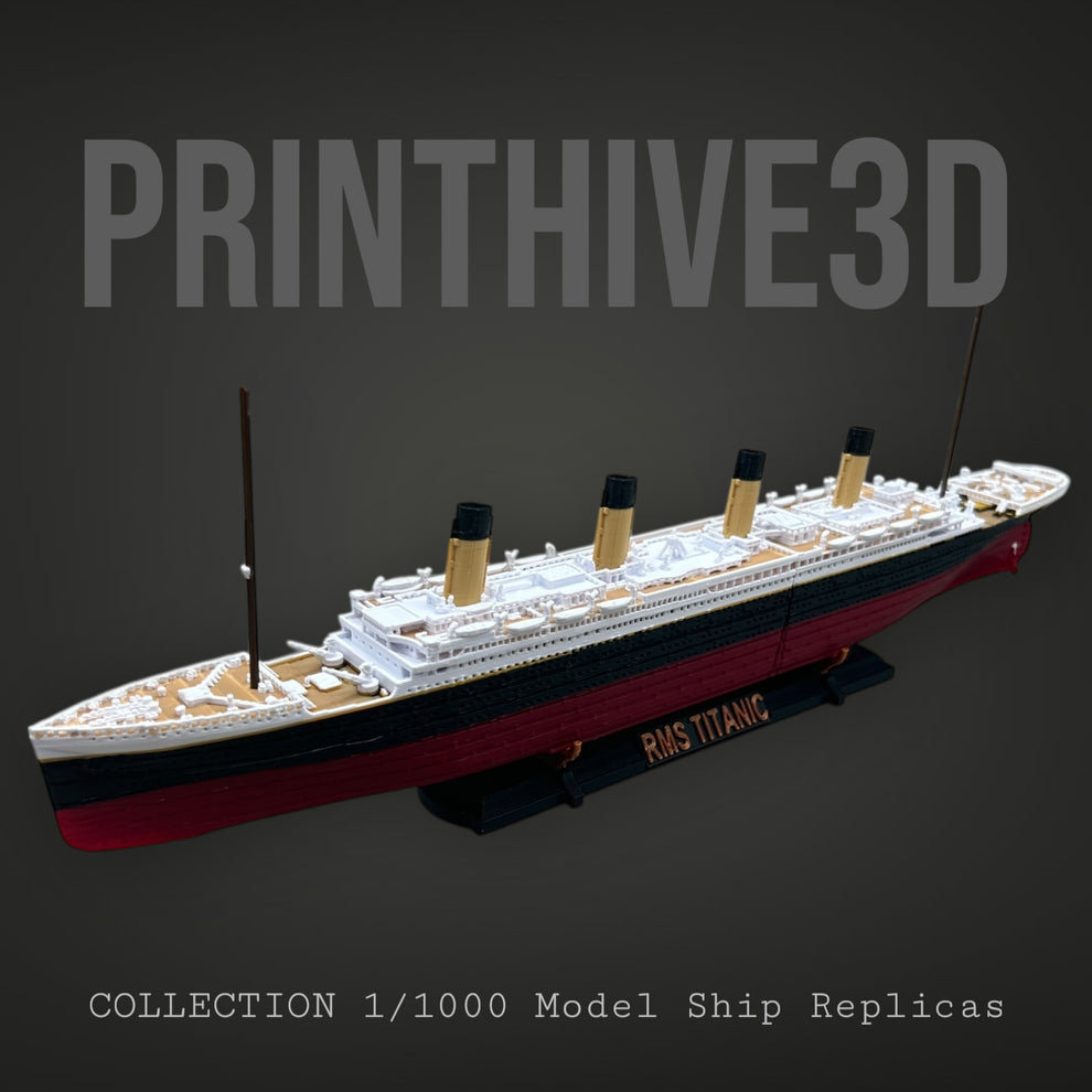 RMS Titanic Replica Action Model toy – PrintHive3d