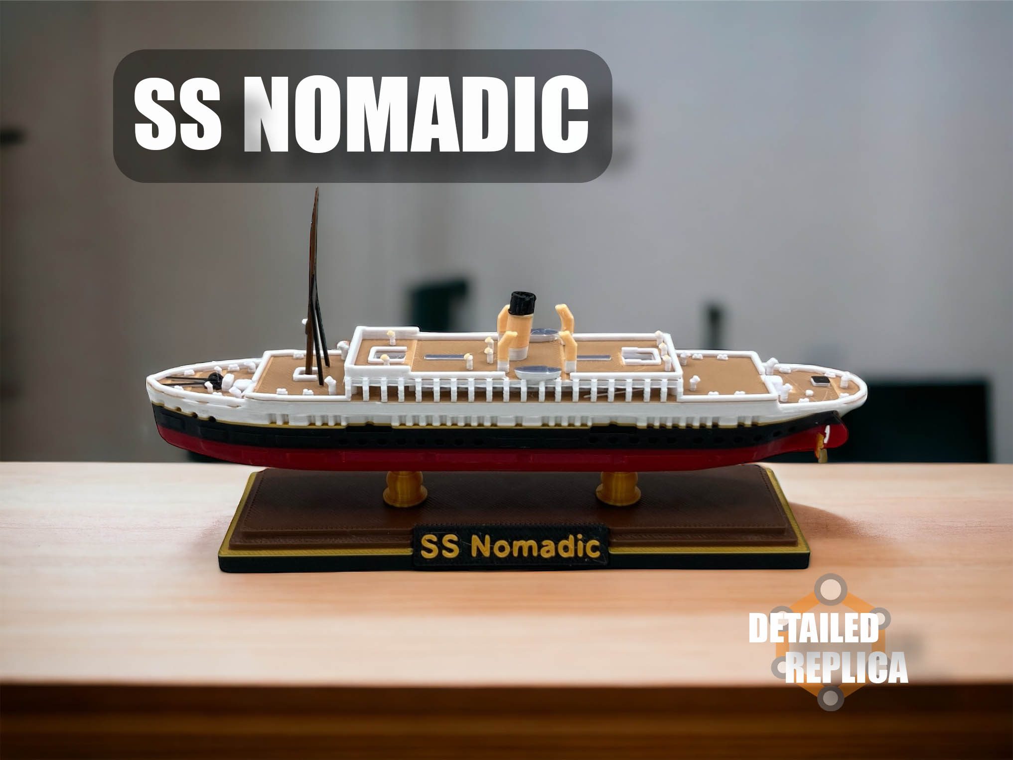 Detailed SS Nomadic Replica – PrintHive3d
